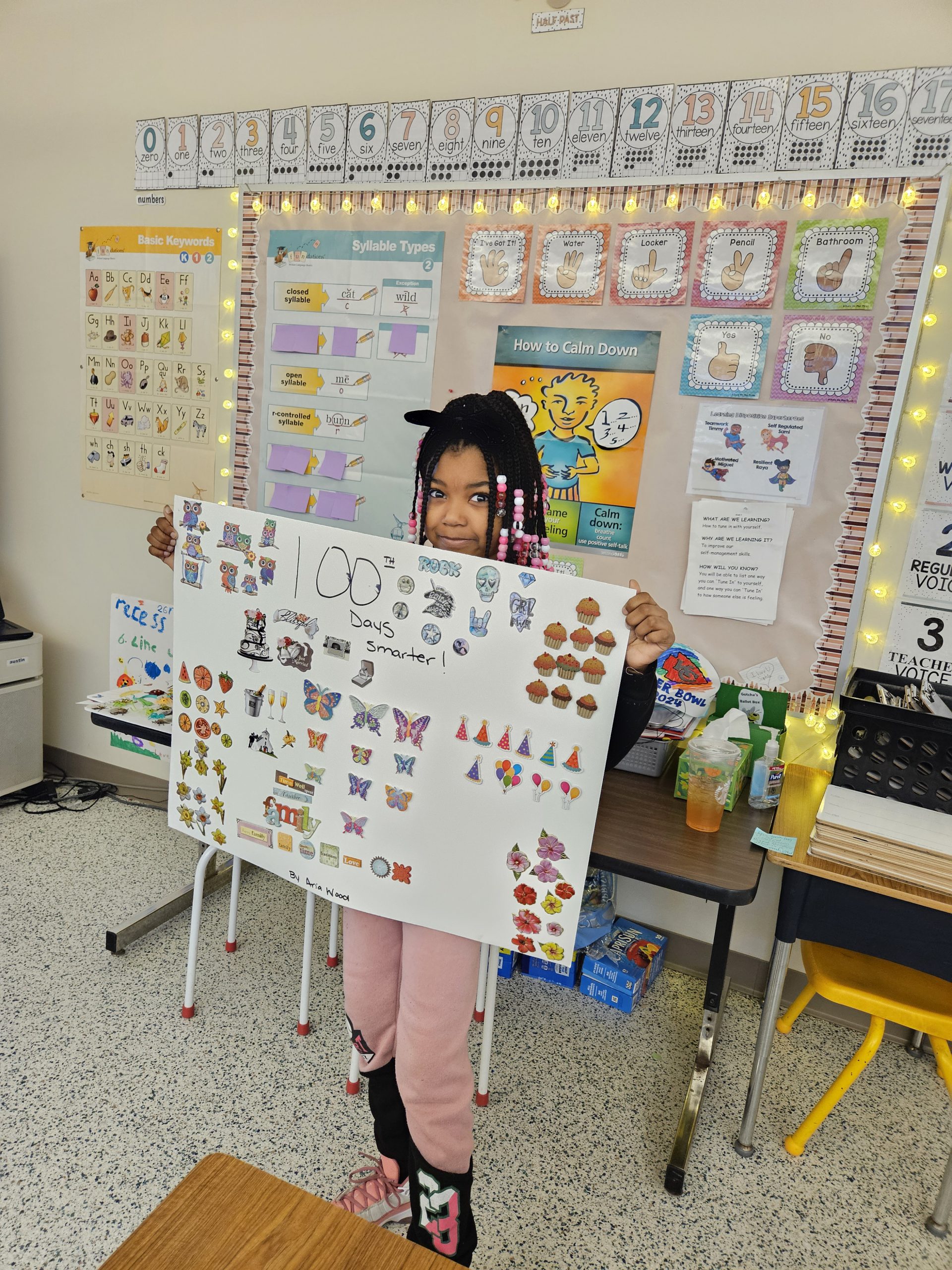 Heatly elementary school students celebrate 100th day of school - Green ...